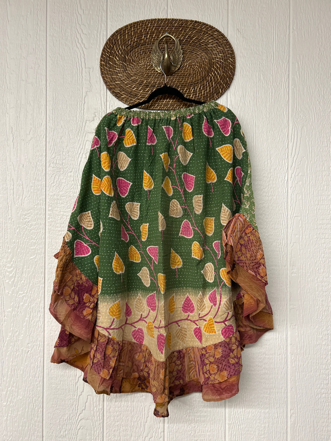 Pareo Kantha Wild Rose Skirt – Kantha Bae