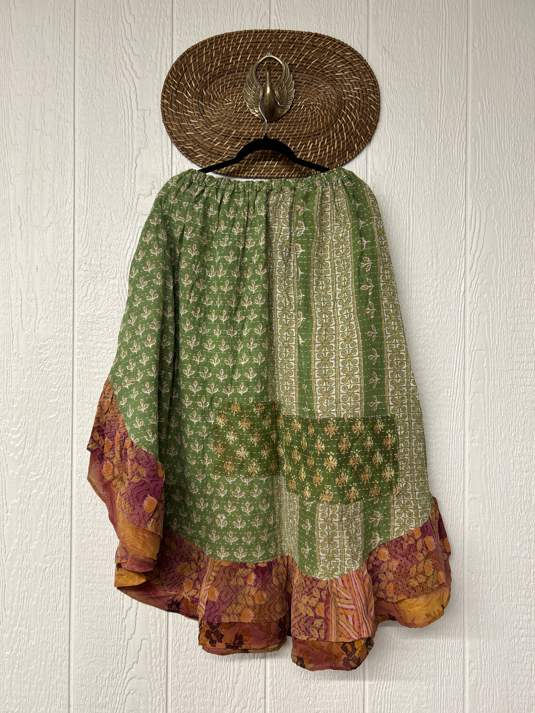 Pareo Kantha Wild Rose Skirt – Kantha Bae